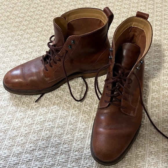 Clarks | Shoes | Clarks Mens Leather Laceup Boots | Poshmark